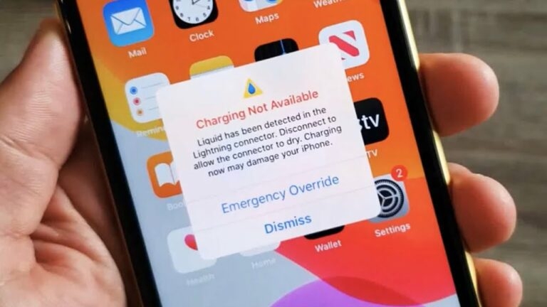 Fix: iPhone "Liquid Detected in Lightning Connector" Pop up | TechLatest