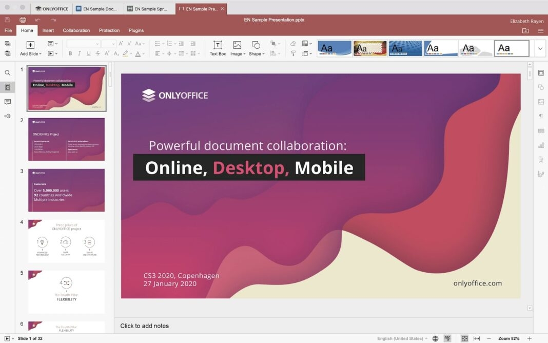 ONLYOFFICE Desktop Editors: A Free Office Suite For Windows | TechLatest