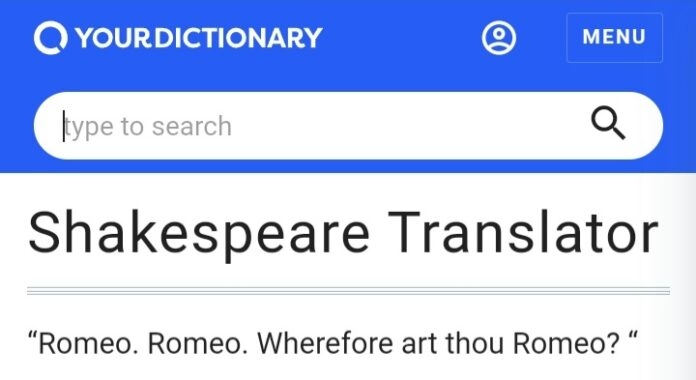10 Best English to Shakespearean Translators | TechLatest