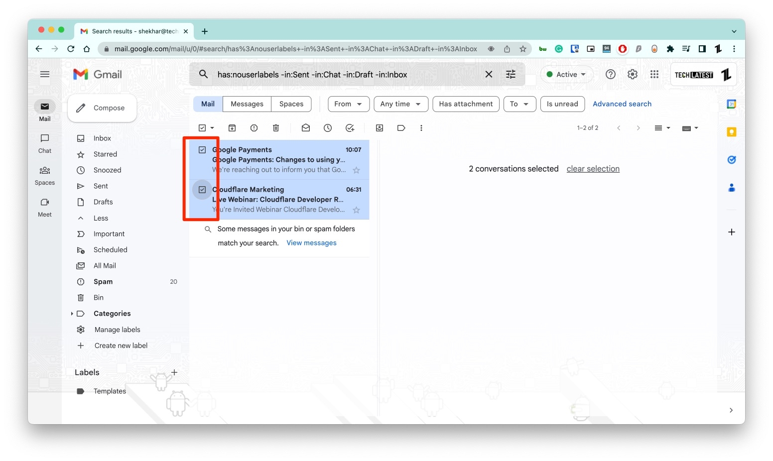 How to Retrieve Archived Emails in Gmail? | TechLatest
