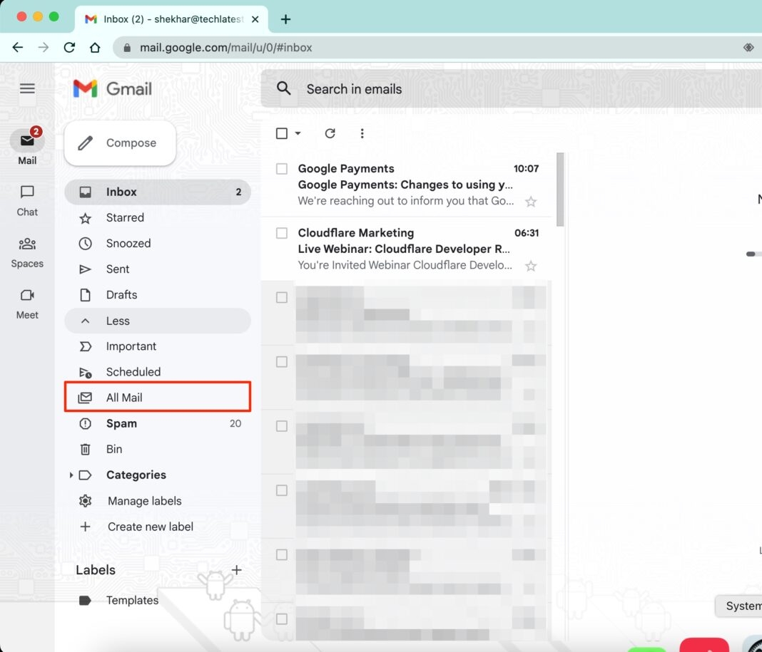 How to Retrieve Archived Emails in Gmail? | TechLatest