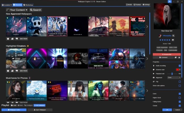 Best Steam Wallpaper Engine Alternative for PC | TechLatest