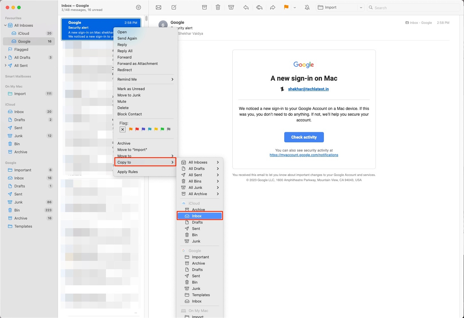 How to Log Out of Mail on macOS? | TechLatest