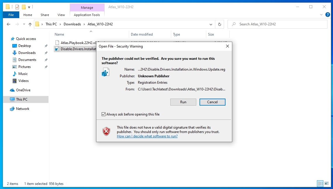 Download and Install Atlas OS Windows 10 | TechLatest