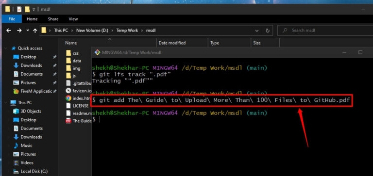 How to Upload More Than 100 Files to GitHub? | TechLatest