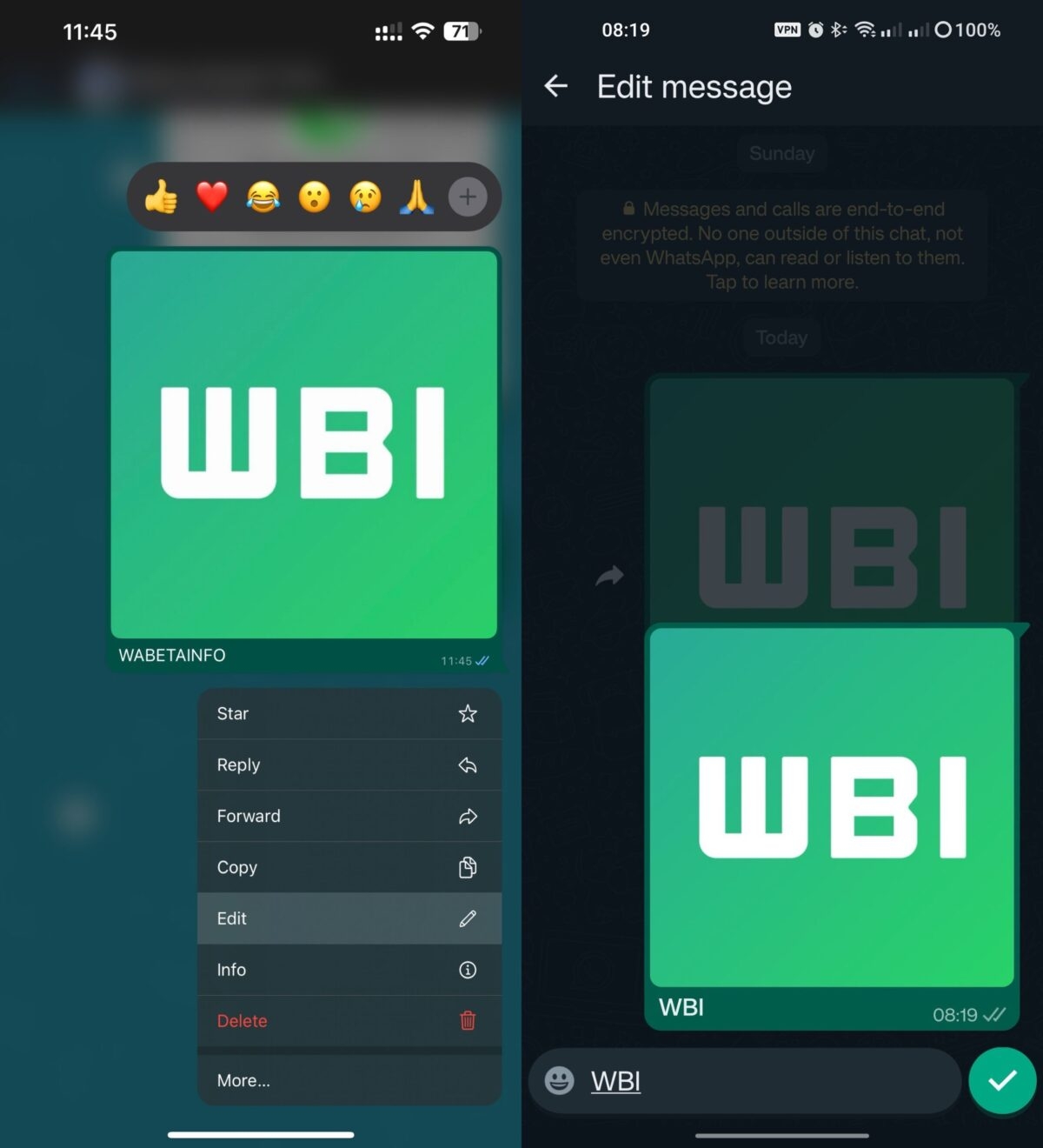 WhatsApp's Latest Update Allows Users to Edit Photo Captions: Here's ...