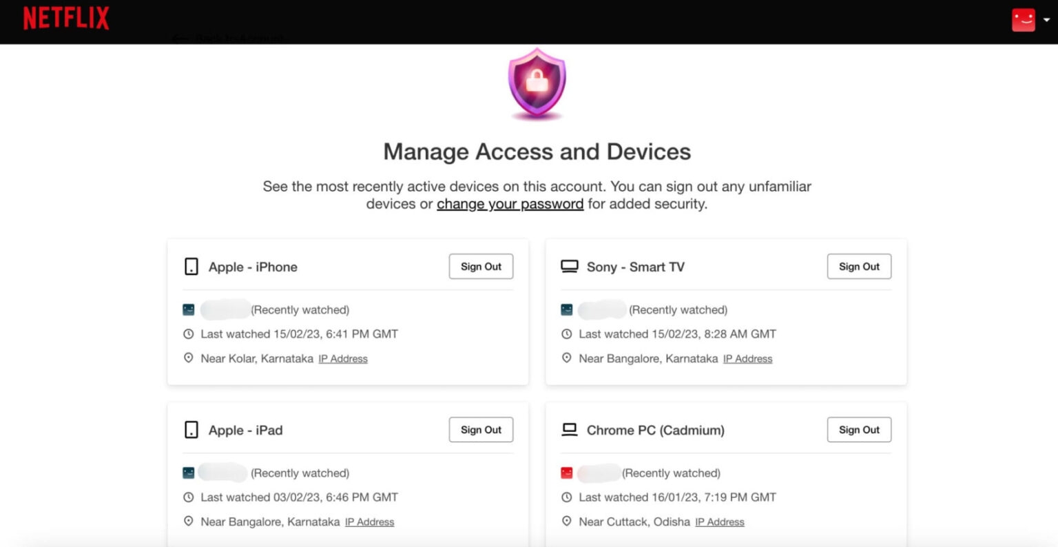 [Fix] Netflix: "Too many people are using your account" | TechLatest
