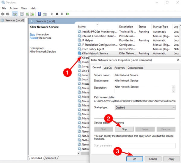 What is Killer Network Service? Fix its High CPU Usage | TechLatest