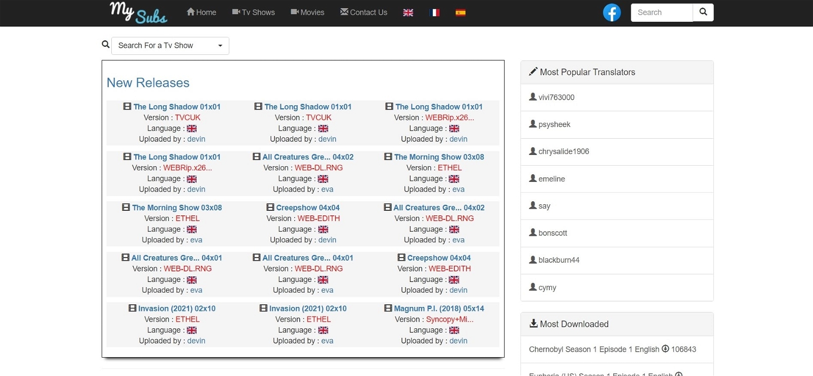 Top 12 Best Subscene Alternatives for Subtitles | TechLatest