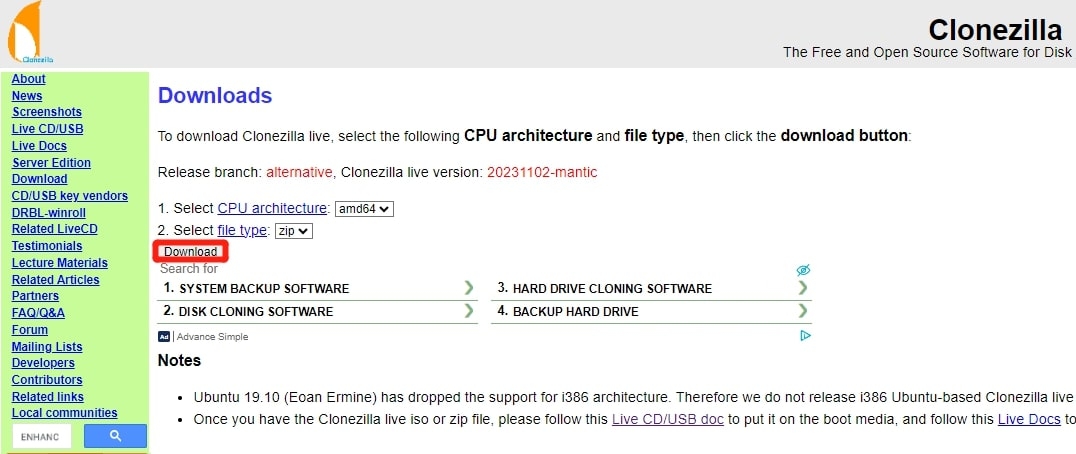 How to Download Clonezilla and Use It to Clone Your Drive Easily ...