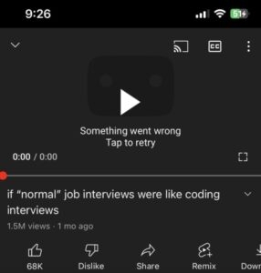 Fix the YouTube “Something Went Wrong, Tap to Retry” Error on iPhone ...