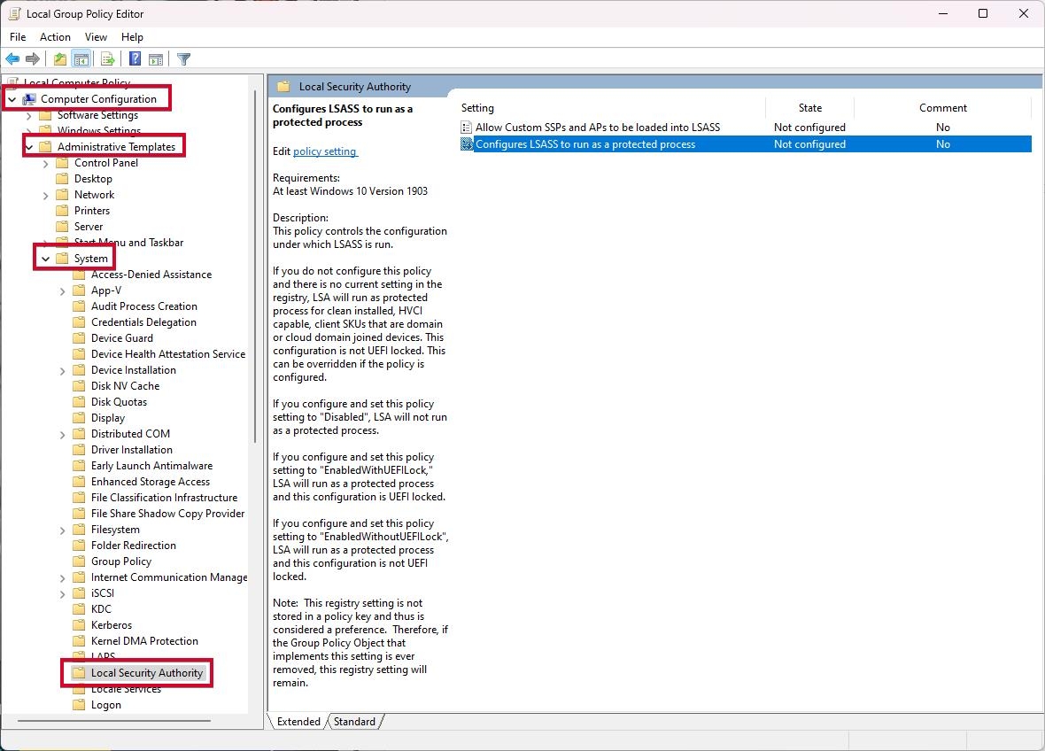 "Local Security Authority Protection is Off" on Windows 11: What is It ...