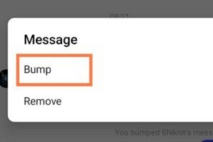 What is Bump on Messenger? And How to Use it? | TechLatest