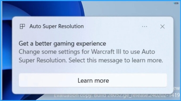 Windows 11 24H2 to Feature AI Upscaling for Enhanced Performance Across ...