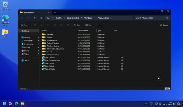 Download and Install Atlas OS Windows 11 | TechLatest
