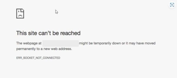 Fix: ERR_SOCKET_NOT_CONNECTED in Google Chrome | TechLatest