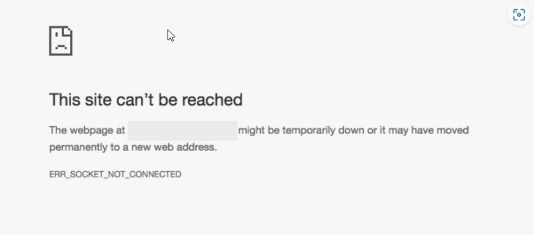 Fix: ERR_SOCKET_NOT_CONNECTED in Google Chrome | TechLatest