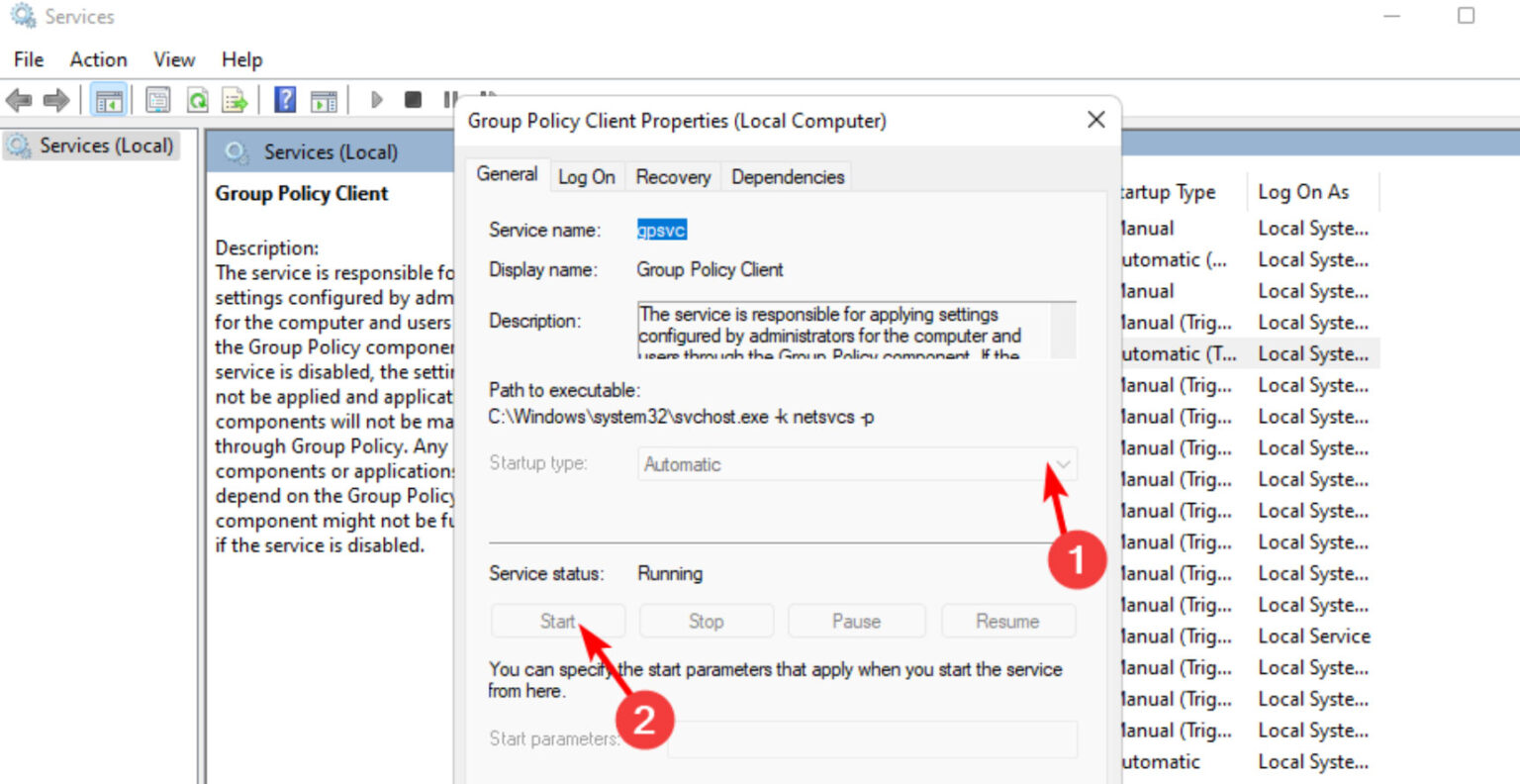 Fix: "Please Wait for the GPSVC" Error | TechLatest