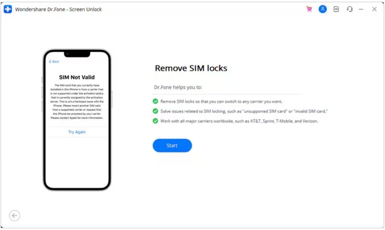 Unlock SIM Lock on iPhone with Dr.Fone - Screen Unlock (iOS) | TechLatest