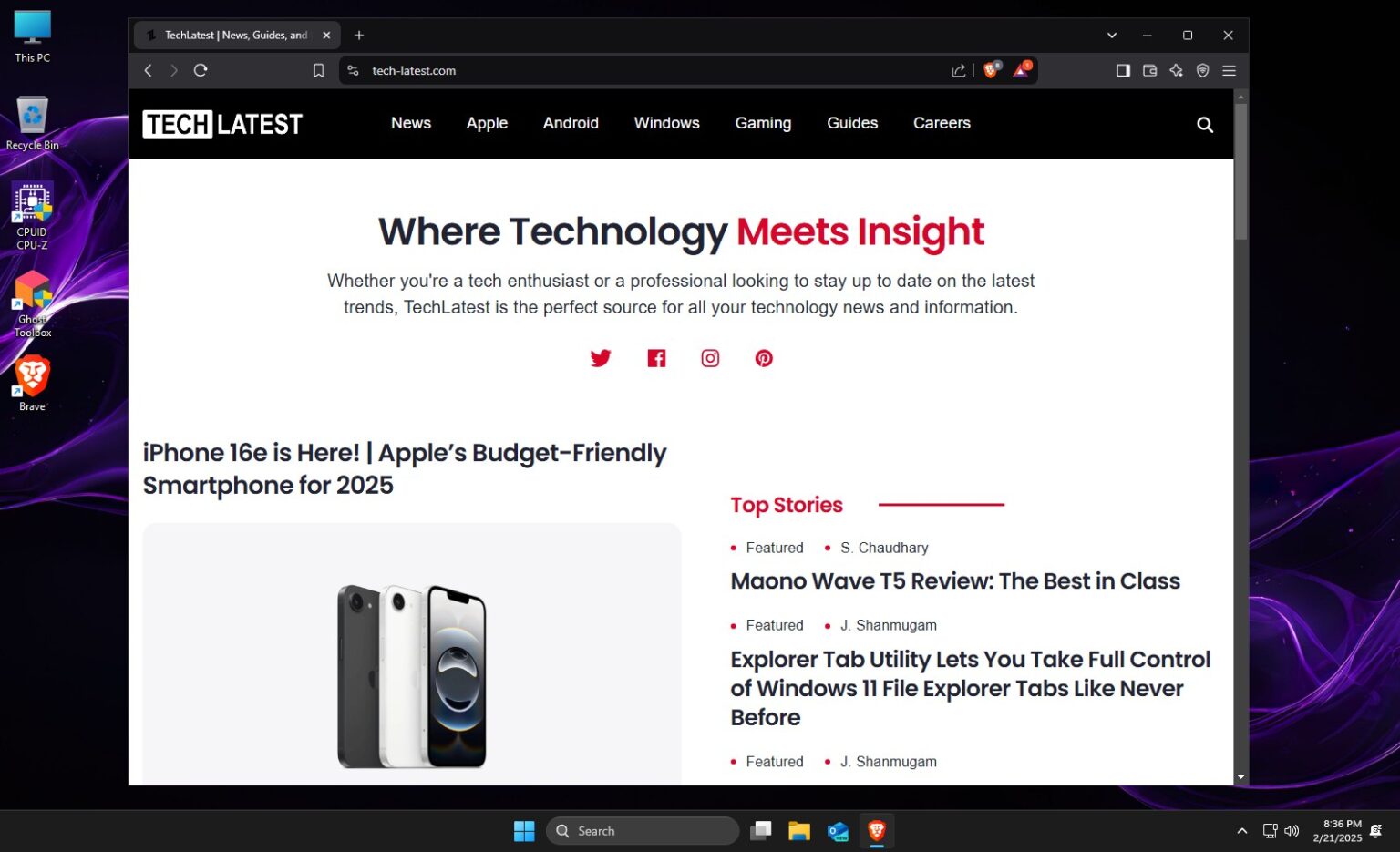 Ghost Spectre Windows 11 Home (25H2/24H2) | TechLatest