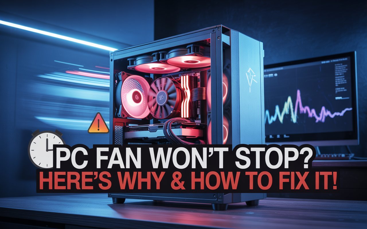 How to Fix if PC Fan Runs Without Stopping? | TechLatest