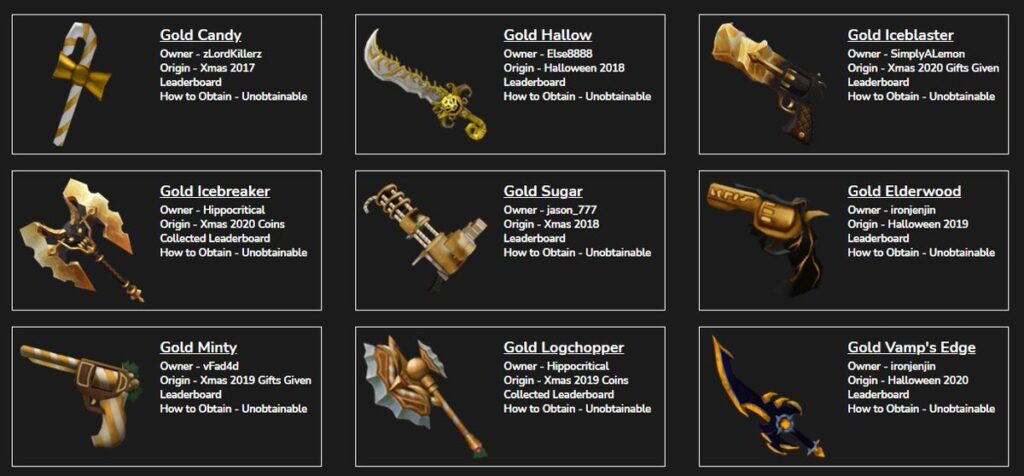 MM2 Trading Values Guide 2025: Latest Item List, Tiers & Pro Tips ...