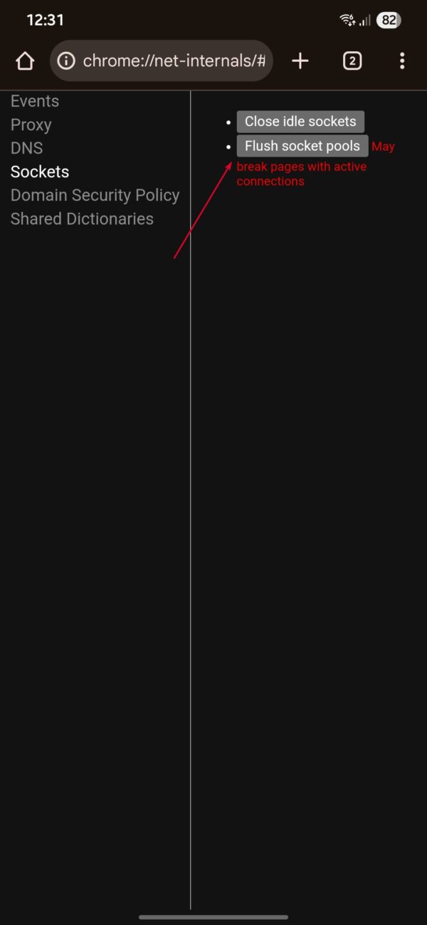 Step-by-Step Guide to Using chrome://net-internals/#dns on Desktop ...