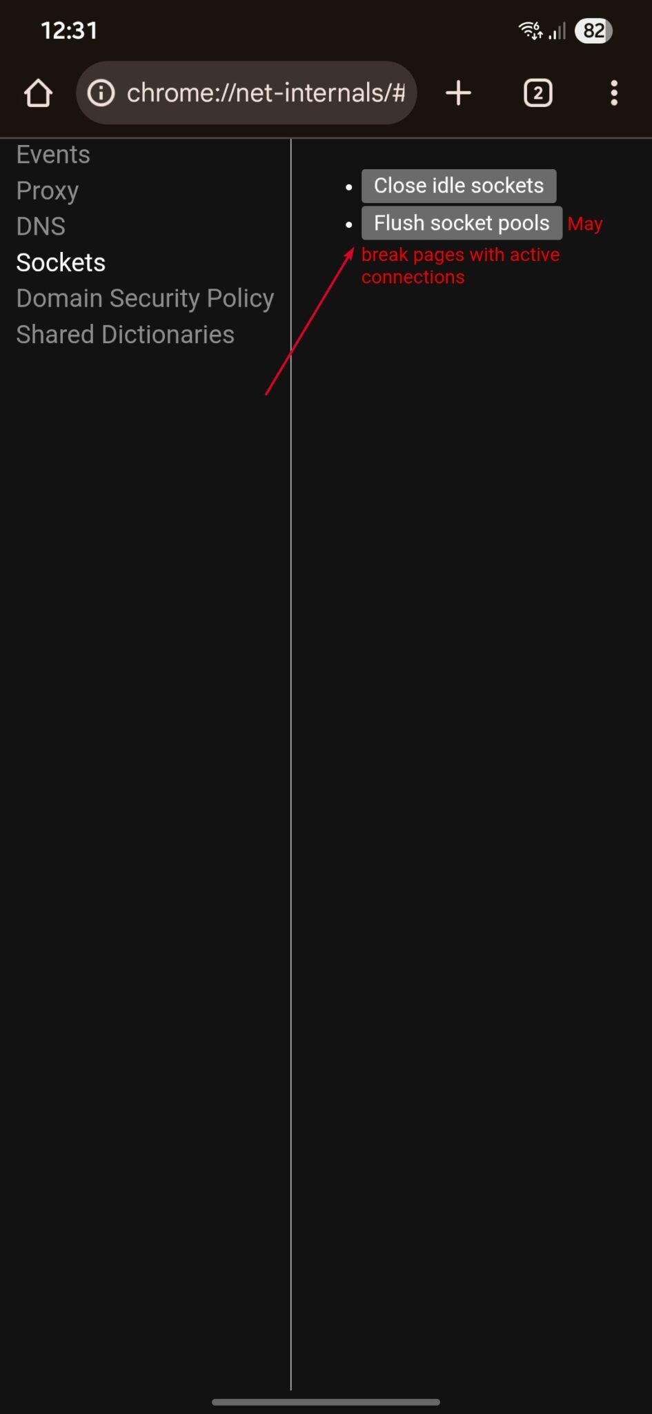 Step-by-Step Guide to Using chrome://net-internals/#dns on Desktop ...