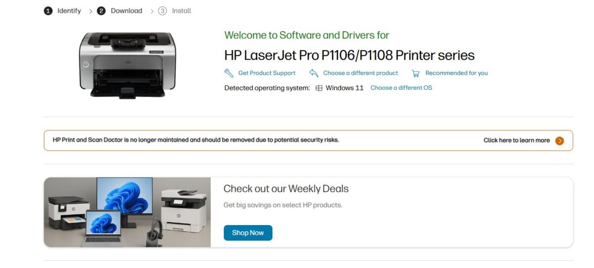 How to Download & Install HP LaserJet P1108 Printer Driver (Complete ...