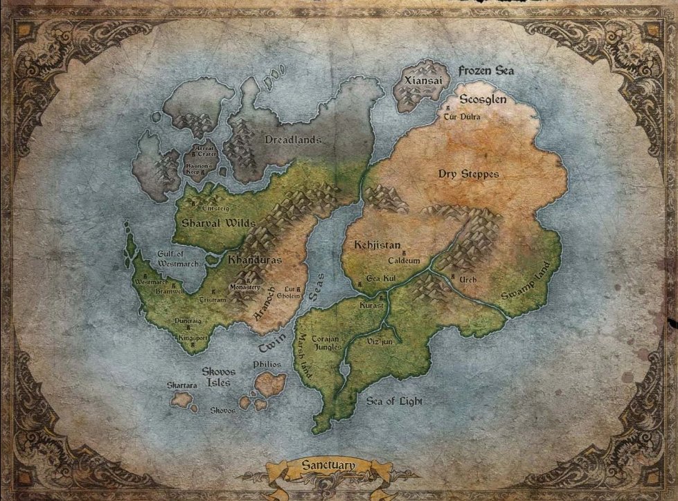 Diablo 4 Map Guide: Exploring Sanctuary’s Regions, Secrets, and Challenges