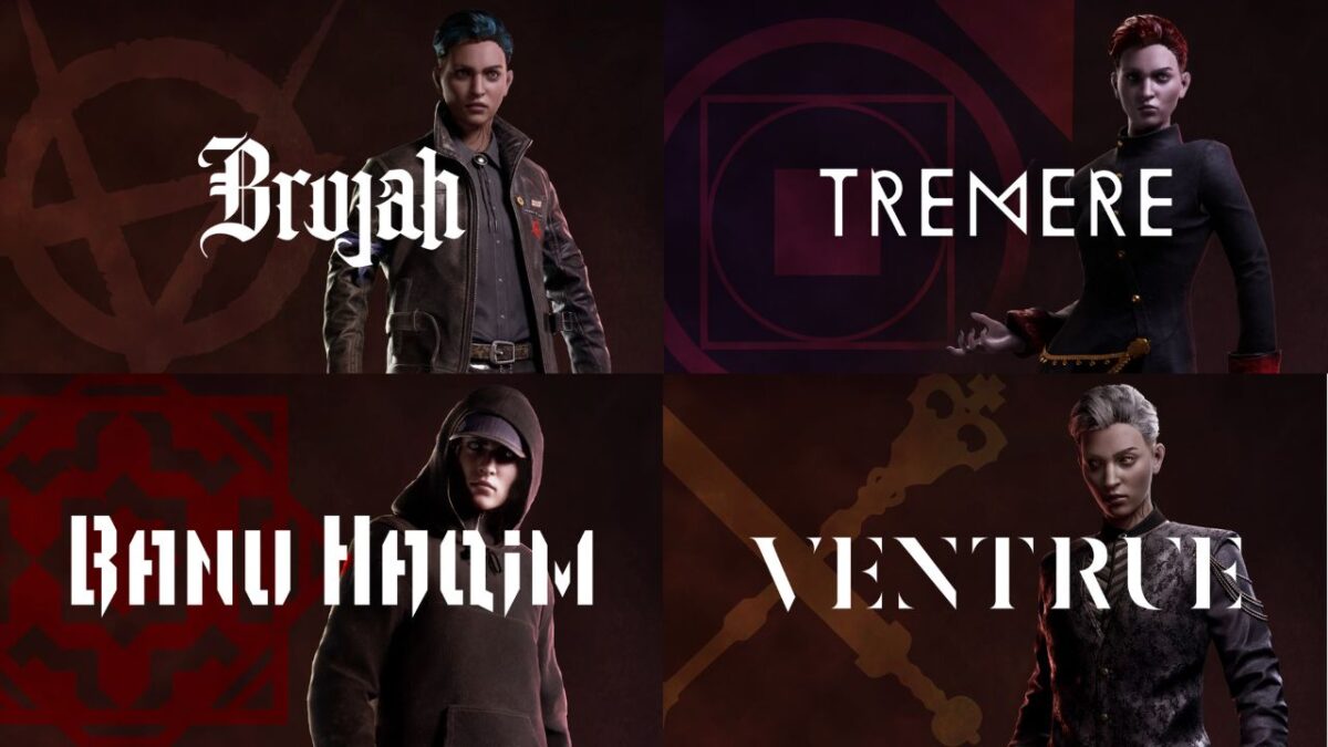 Vampire: Bloodlines 2 Reveals All Six Playable Clans for RPG (Free ...
