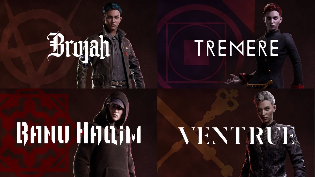 Vampire: Bloodlines 2 Reveals All Six Playable Clans for RPG (Free ...