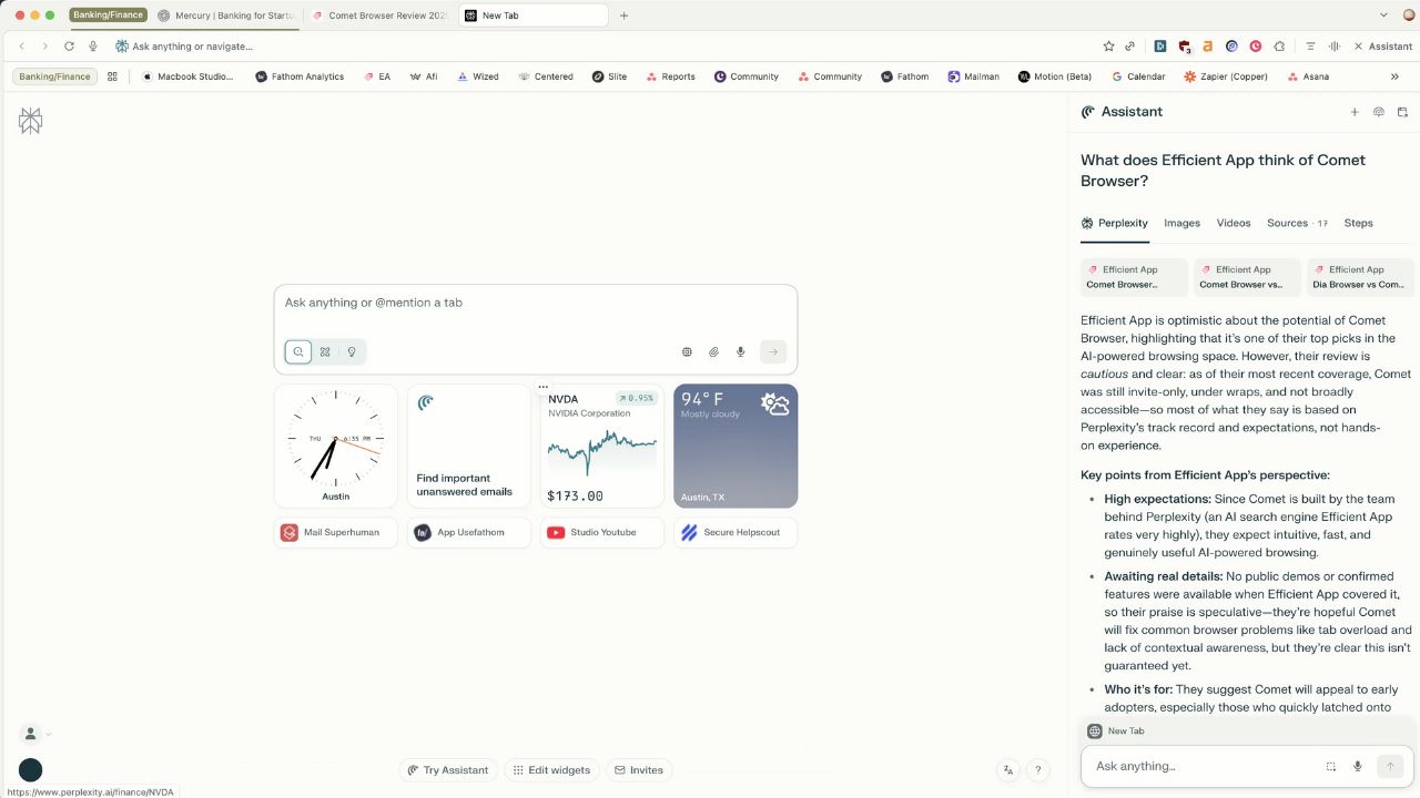 Comet Browser Launches Worldwide with Free Access for All | TechLatest