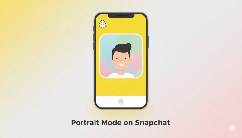How to Enable Portrait Mode on Snapchat for iPhone Users | TechLatest