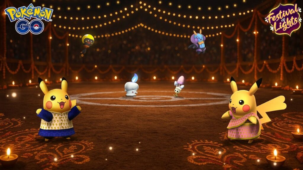 Pikachu Returns for Pokémon Go Festival of Lights Diwali 2025 Event ...