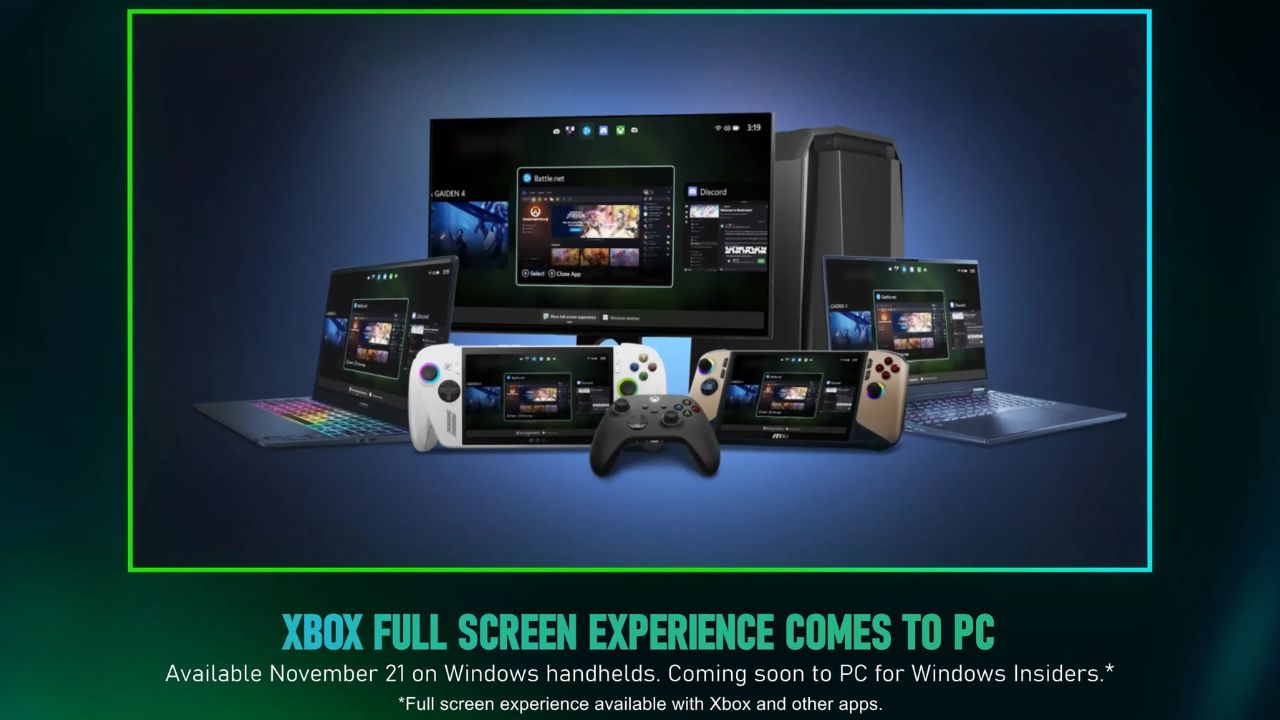 Xbox Full Screen Experience Expands as Microsoft Brings Ally X ...