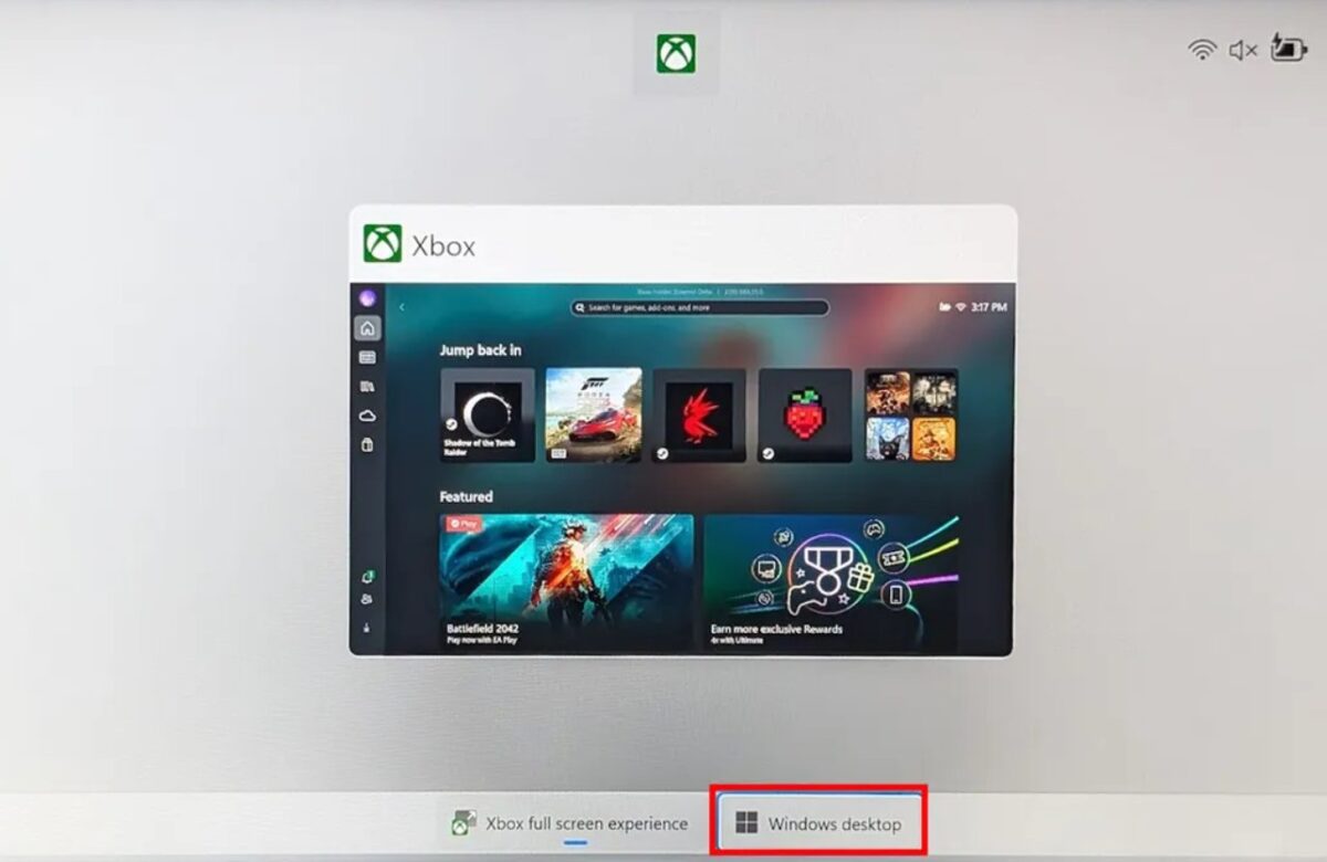 Enable Xbox Full Screen Experience on Windows Handheld Gaming PC ...